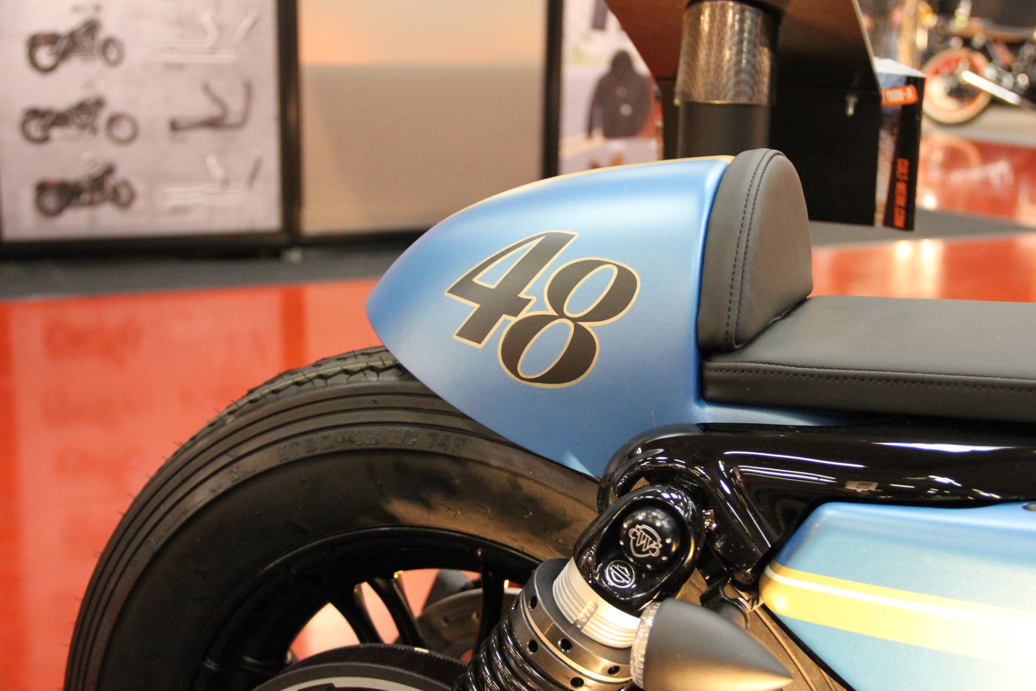 Cult Werk Cafe Racer Rear Fender For 2004-2020 Sportster Motorcycles ...