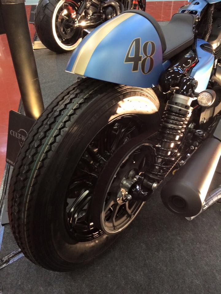 Cult Werk Cafe Racer Rear Fender For 2004-2020 Sportster Motorcycles ...