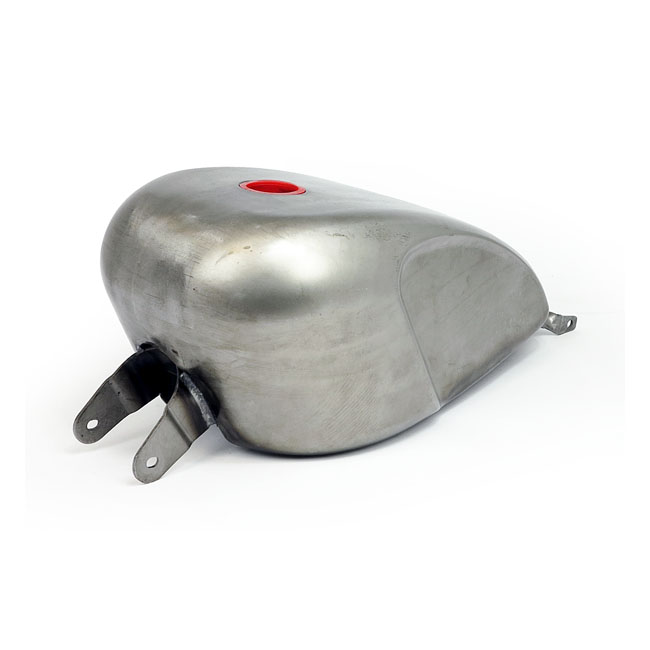 Doss 3.3 Gallon Legacy Gas Tank - Raw Steel for 2004-2006 Sportster XL ...