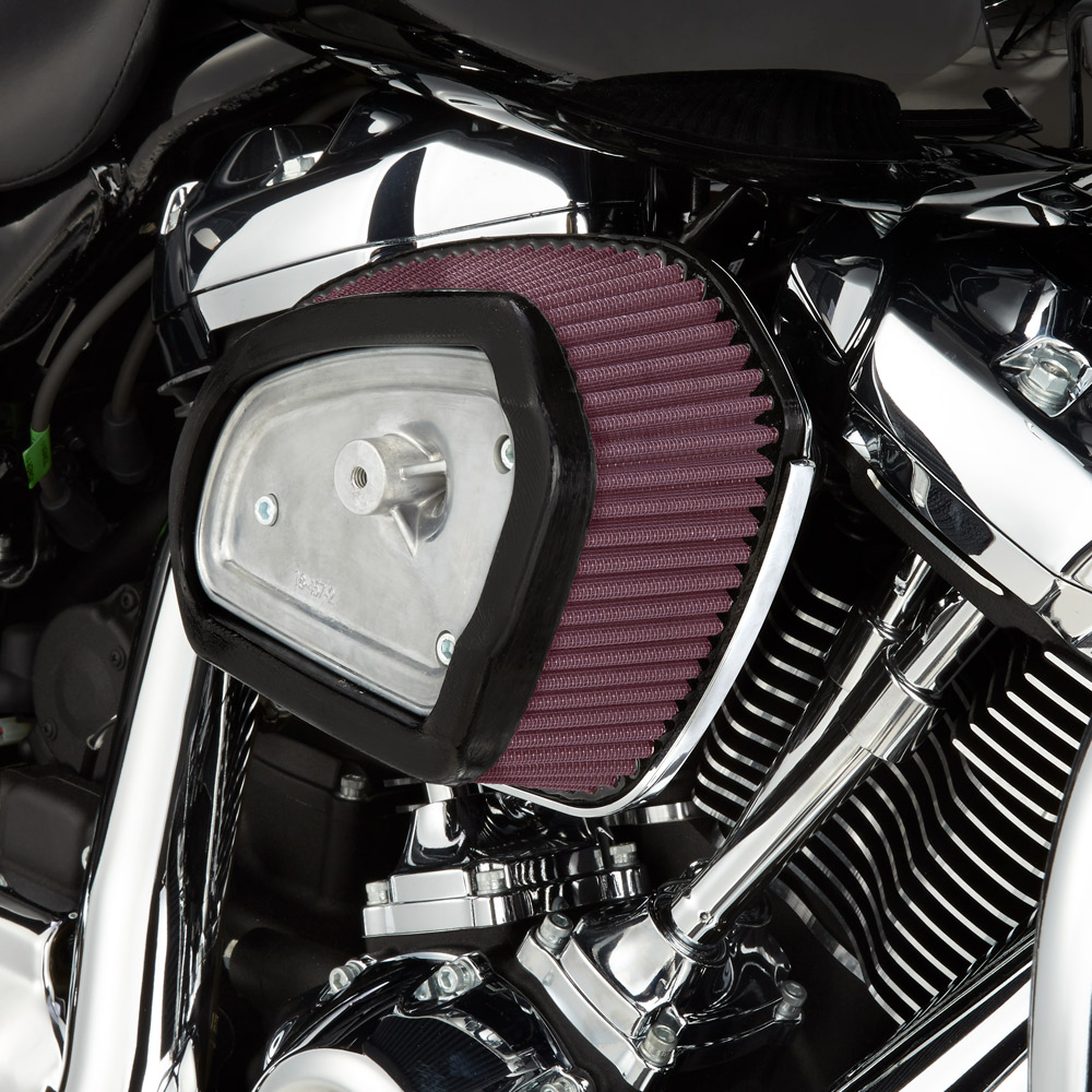 Arlen Ness Big Sucker Air Cleaner Kit With Black Backing Plate For ...