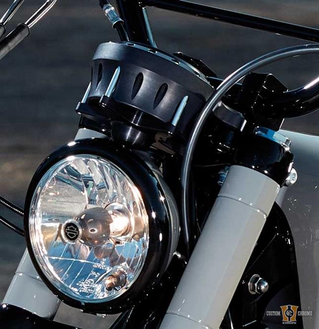 Ricks Motorcycles Speedo Mounting Bracket in Anodized Black Finish For ...