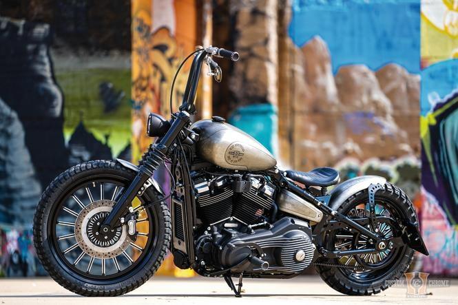 EMD Ribbed Primary Cover, in Black Cut Finish For Milwaukee-8 With Mid ...