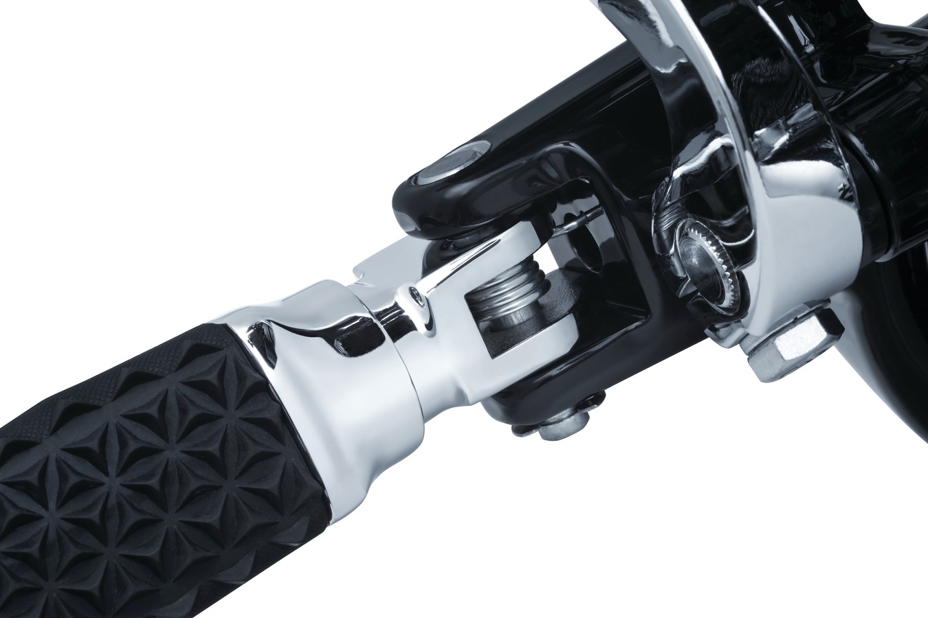 Kuryakyn Front Splined Male Mount Peg Adapters For Harley Davidson ...
