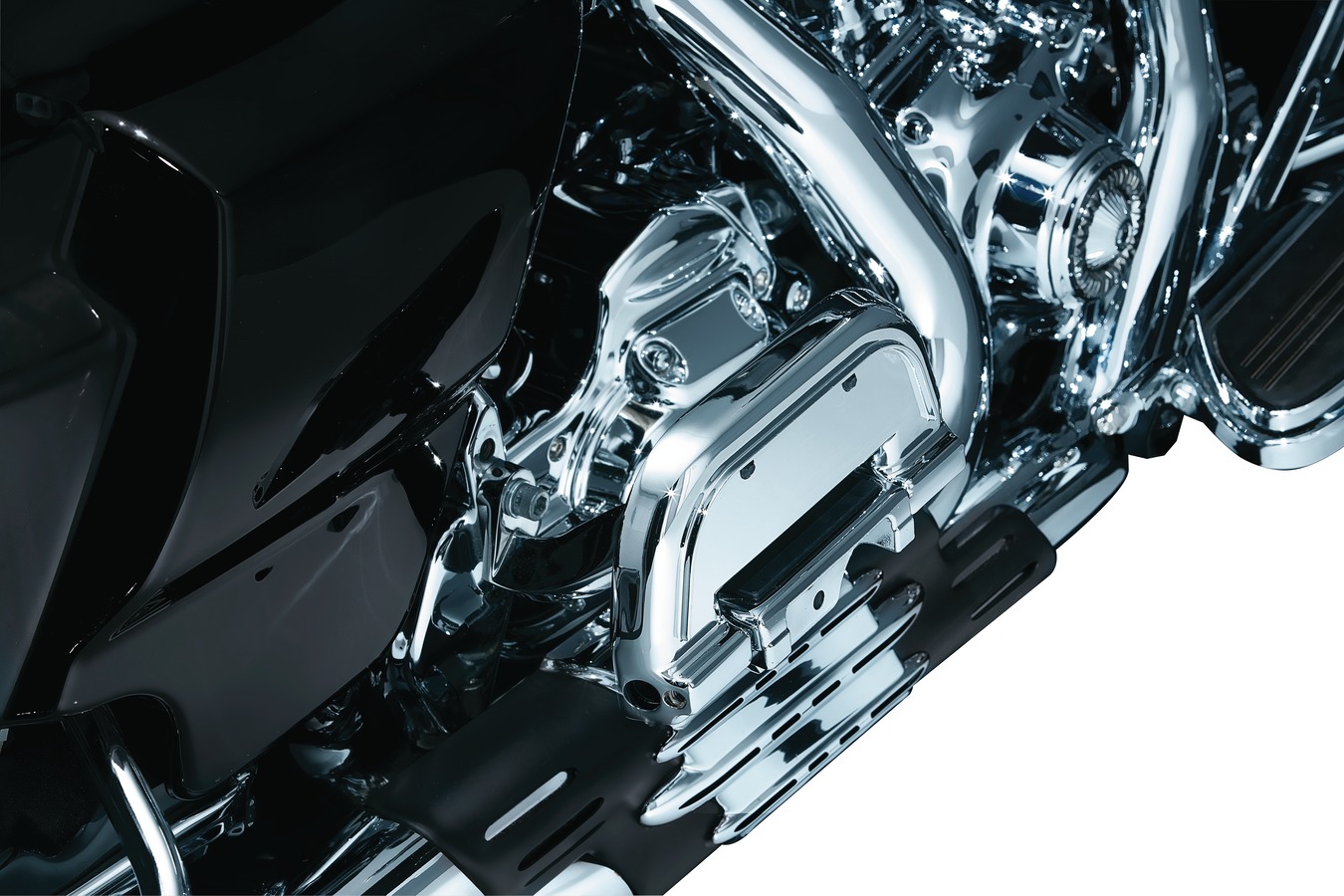 Kuryakyn Premium Folding Floorboards For Driver Or Passenger In Chrome ...