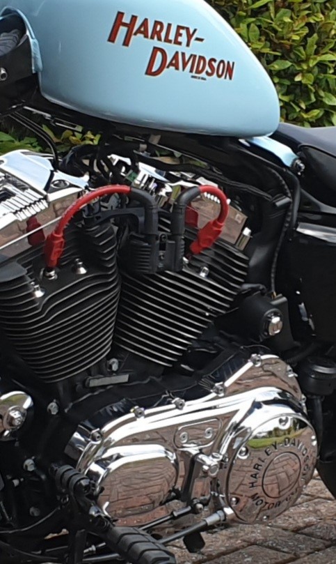 Killer Custom Coil And Ignition Key Relocation Kit In Black Finish For ...