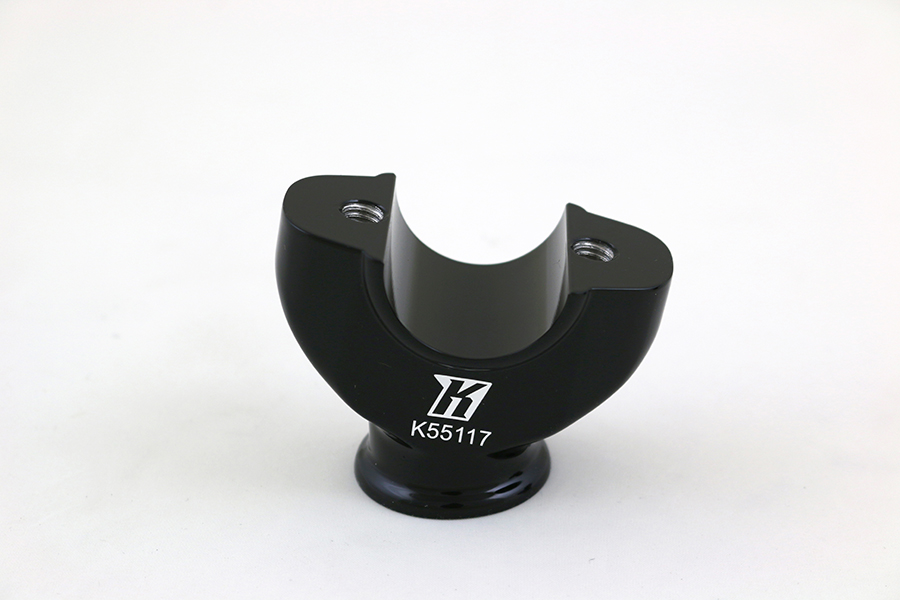 Kodlin M8 Breakout Lower TUV Approved Risers In Black Finish For Harley ...