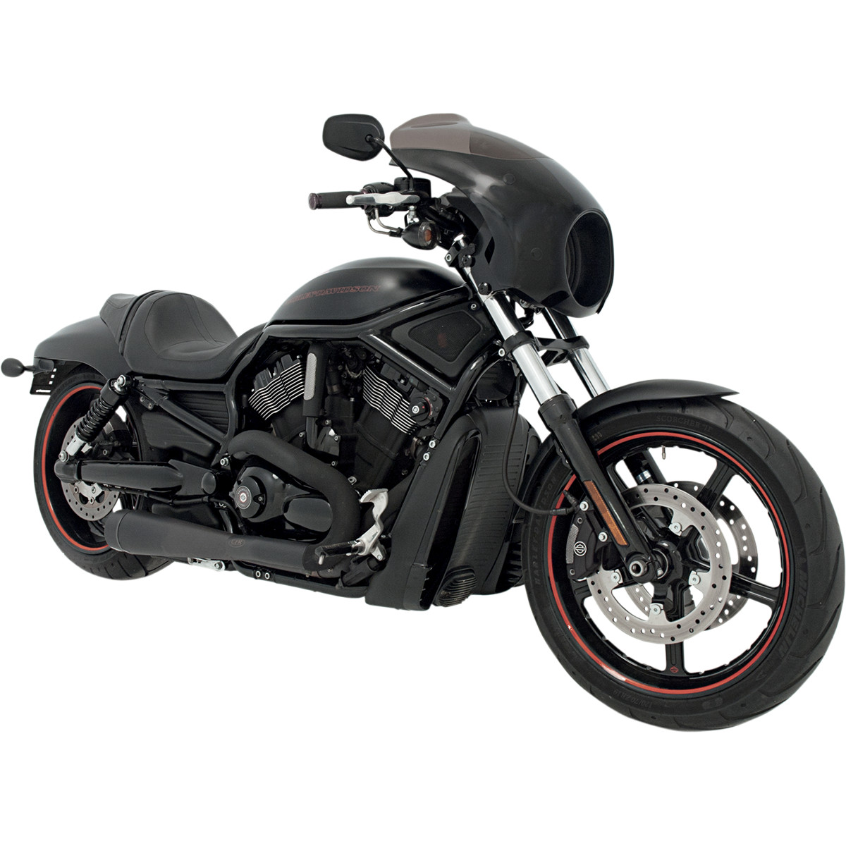 Memphis Shades Bullet Fairing for HD V-Rod And Indian Models (MEM7181 ...