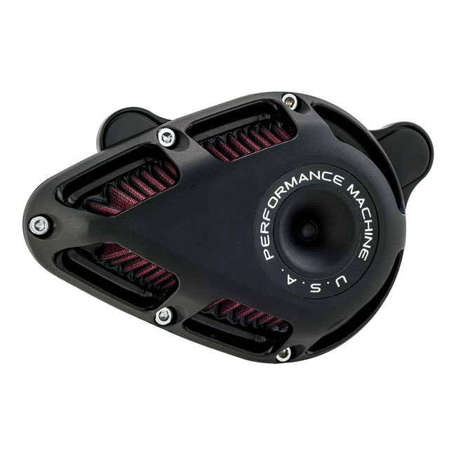 Performance Machine Jet Air Cleaner in Black Ops Finish For 2018-2023 ...