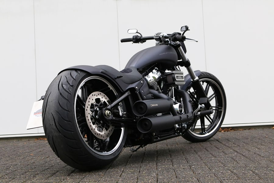 Kodlin 240/250 Rear Fender TUV Approved In Raw Steel For Harley ...