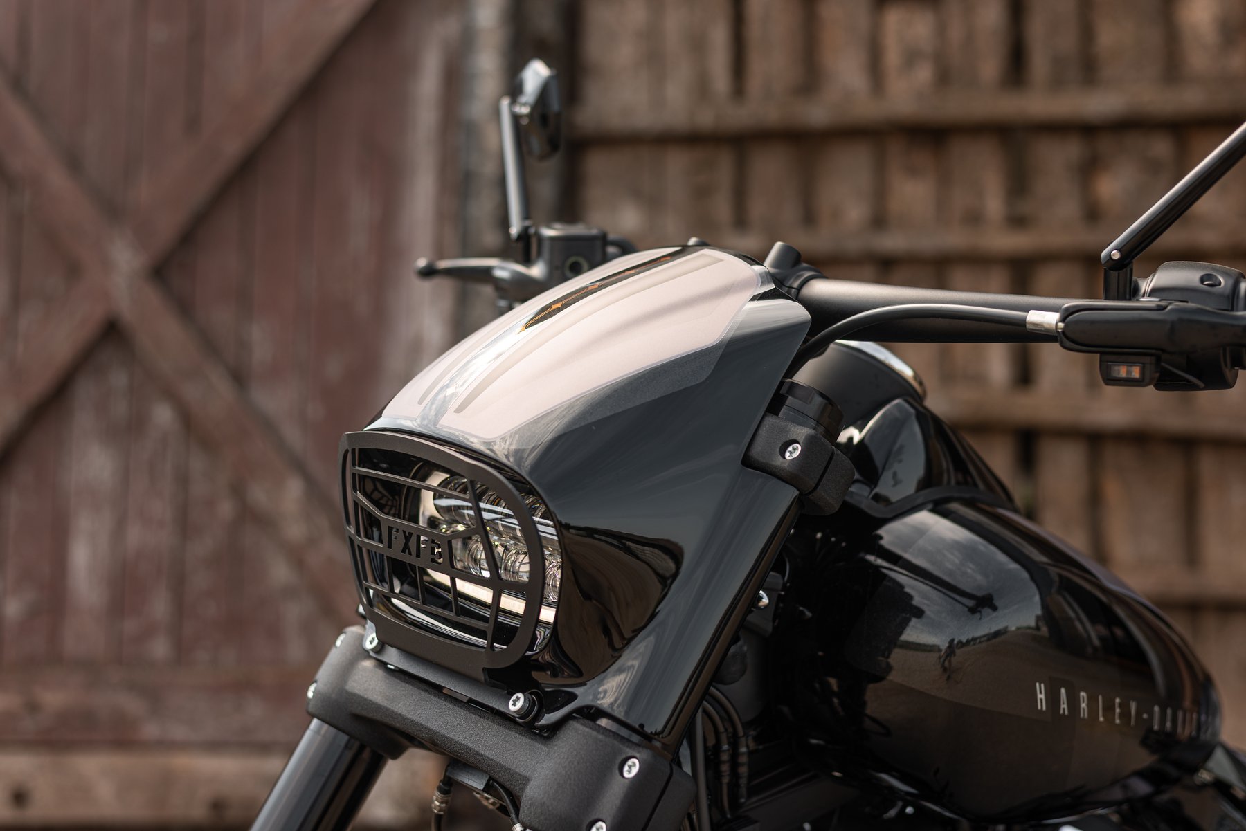 Killer Custom Aggressor Series Headlight Fairing For Harley Davidson ...