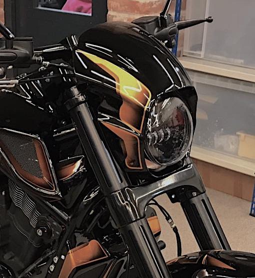 Killer Custom Aggressor Series Headlight Fairing For Harley Davidson ...