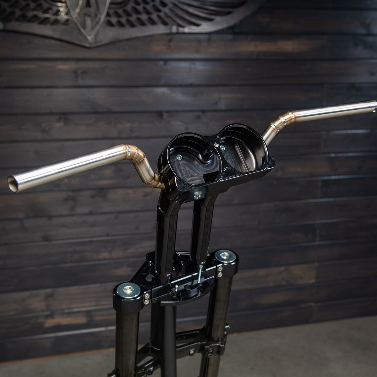 Arlen Ness 10 Inch Method Bagger Kickback Risers In Black For Harley ...