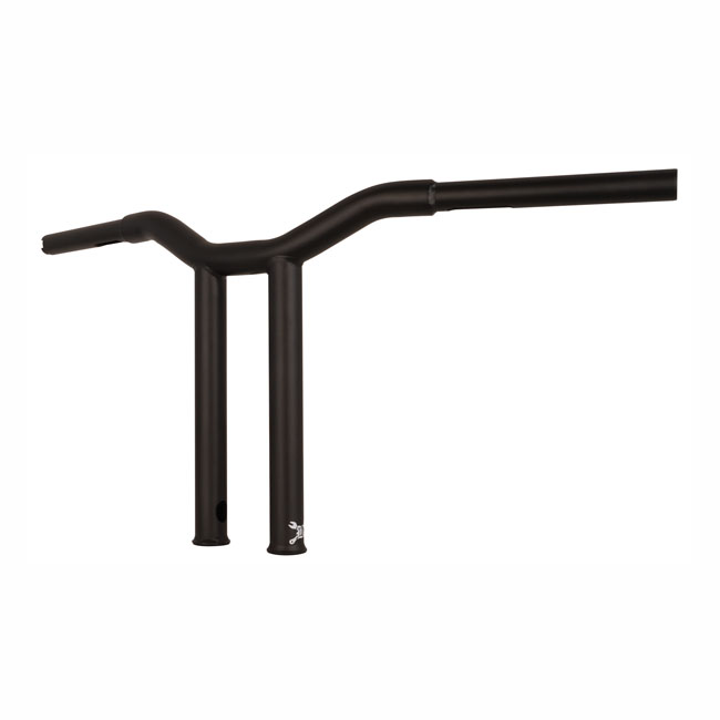 Burly Brand 12 Inch High Dominator Straight 1-1/4 Inch T-Bar Handlebars ...