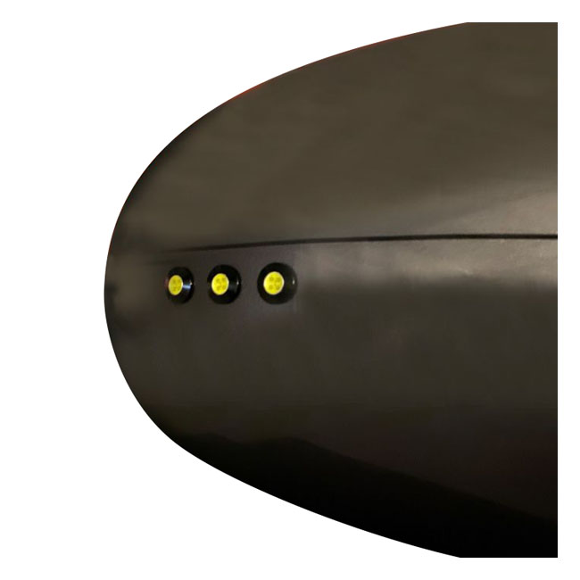 Custom Dynamics LED Boltz With Amber/White LEDs In Polished (CD-BOLT-AW ...