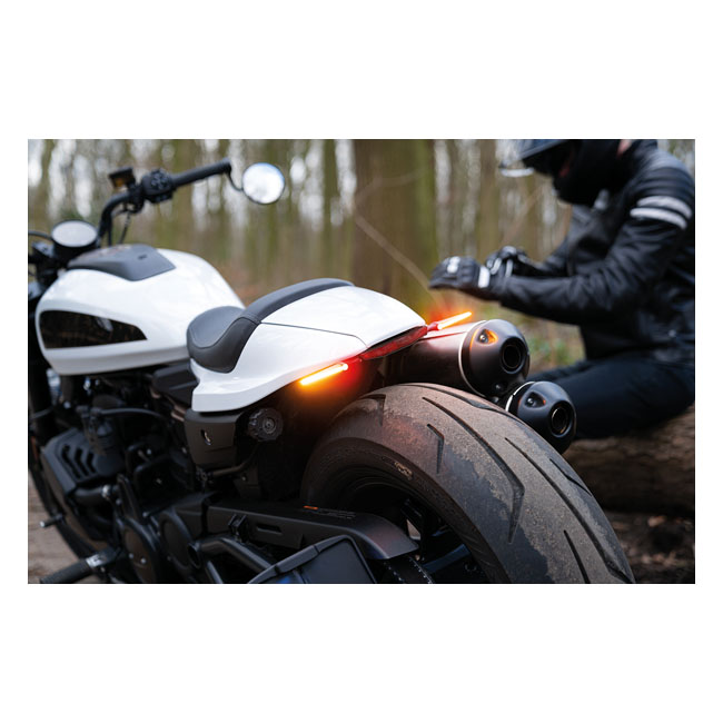 Kellermann Jetstream DF Sequential 3 In 1 Rear Turn Signal With Clear Lens (Sold Singly) (196. ...