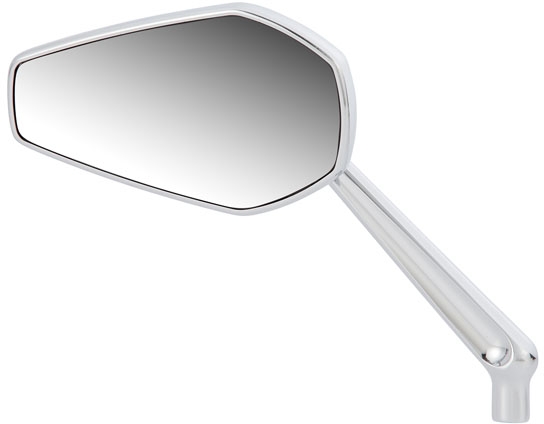 Arlen Ness Mini Stocker Forged Left Mirror In Chrome (13-157) | ARH ...