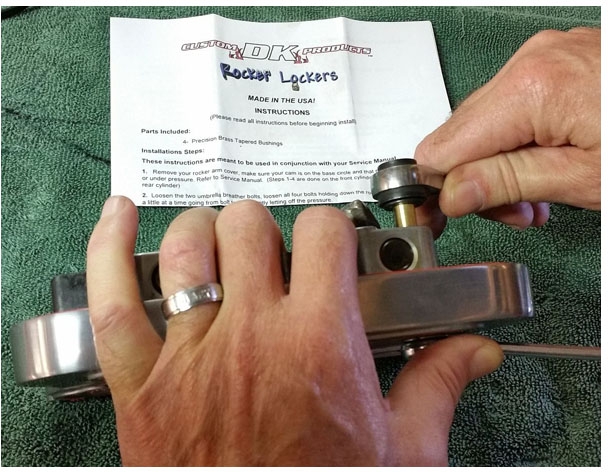 DK Custom Products Rocker Locker Kit For Harley Davidson 2007-2021 ...