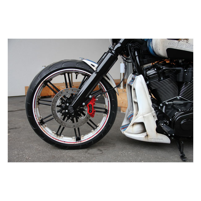 Cult Werk Racing Radiator Cover In Gloss Black For Harley Davidson 2018 ...