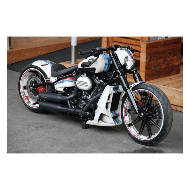 Cult Werk Racing Radiator Cover In Gloss Black For Harley Davidson 2018 ...