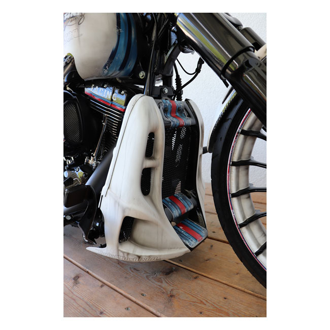 Cult Werk Racing Radiator Cover In Gloss Black For Harley Davidson 2013 ...