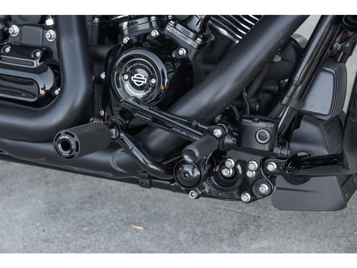 Arlen Ness Mid Control Kit In Black For Harley Davidson 2014-2023 ...