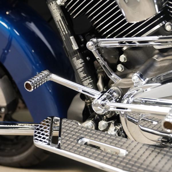 Arlen Ness SpeedLiner Foot Control Kit With Heel/Toe Shifter In Chrome ...