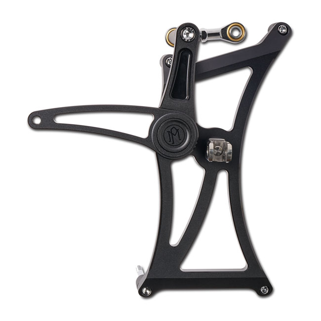 Performance Machine Mid Controls In Black Ops Finish For Harley ...