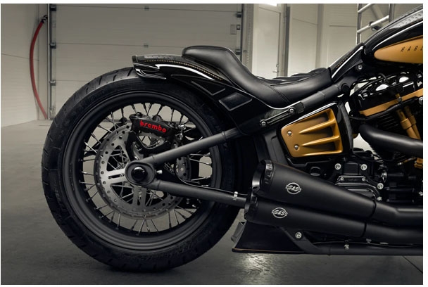 Killer Custom Unpainted Rodstr Rear Fender Without Side Struts For ...