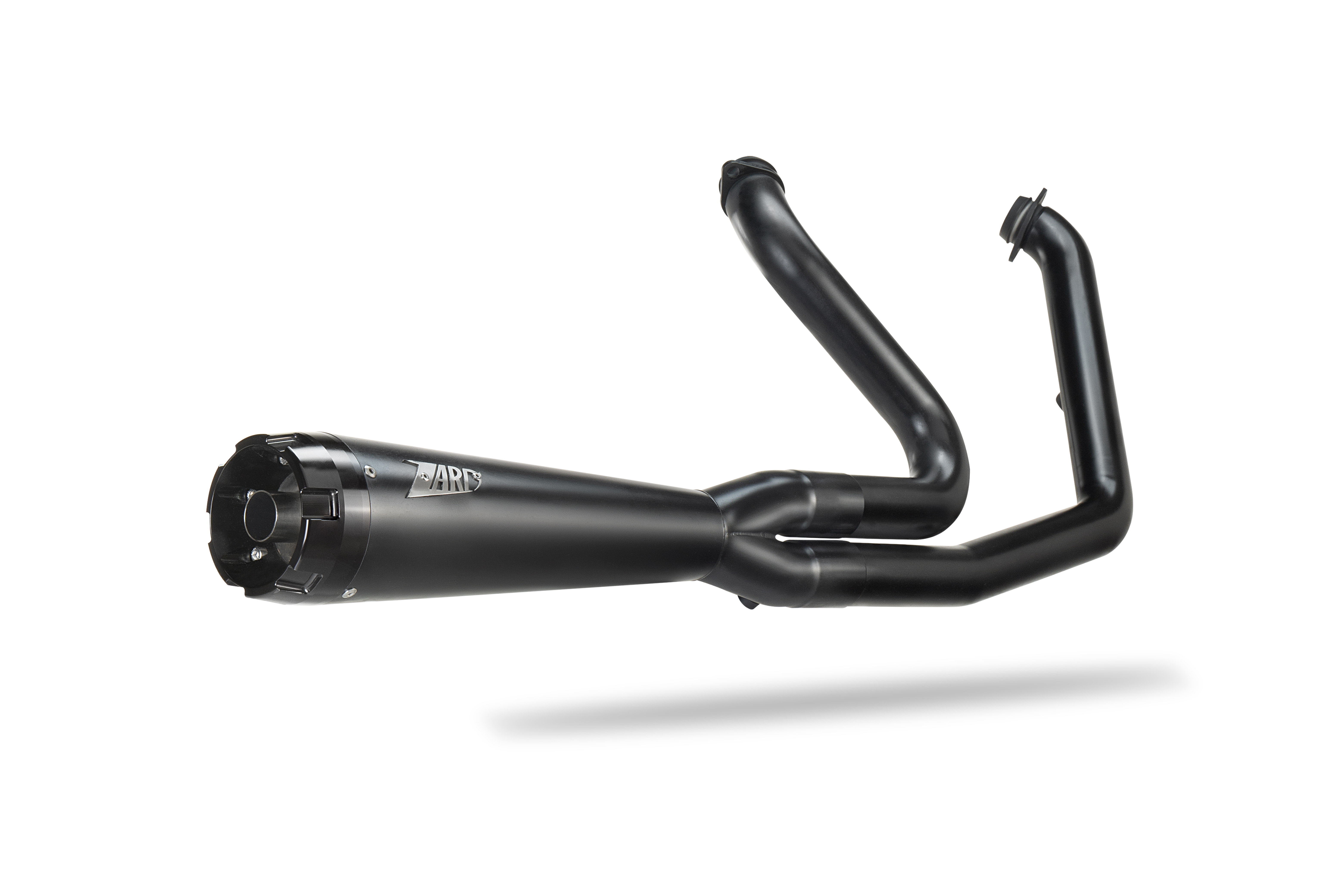 Zard 2 Into 1 Euro 5 Exhaust System In Black For Harley Davidson 2018 ...