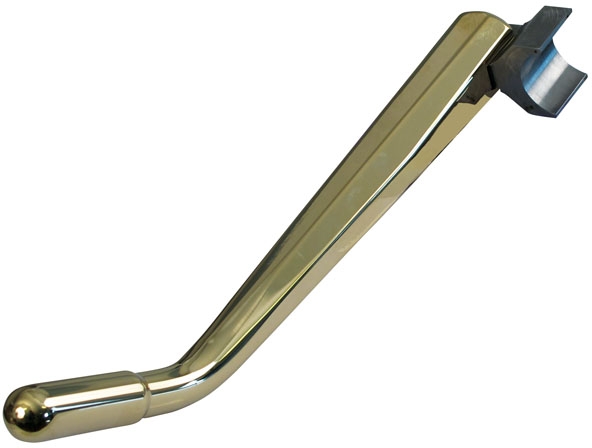 Kustom Tech Weld-On Kickstand In Brass (07-003) | ARH Custom USA