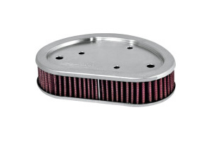 K&N Air Filter For 2008-2017 Harley Davidson Dyna with Teardrop Air ...