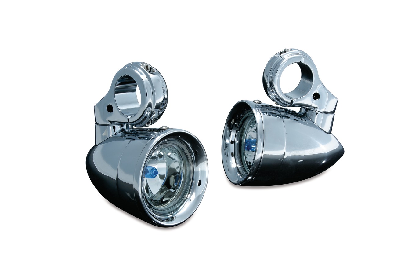 Kuryakyn Engine Guard Mounted Driving Lights In Chrome Finish (5019 ...
