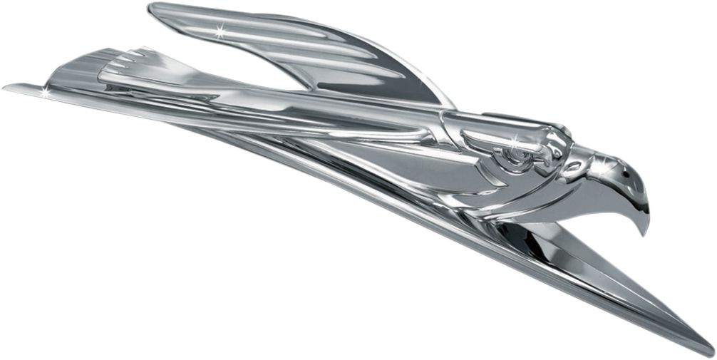 Kuryakyn Deco Eagle Front Fender Ornament In Chrome Finish (7333) | ARH ...