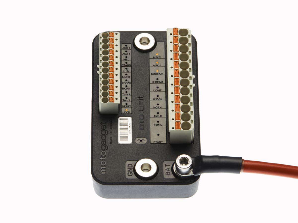MotoGadget M-Unit Blue Digital Control Unit (4002040) | ARH Custom USA