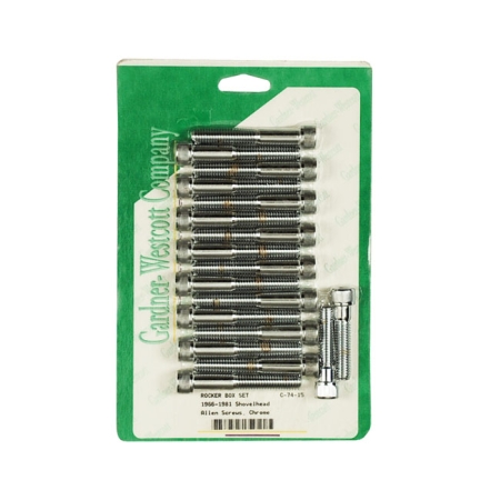 Harley Rocker Box Bolt Covers - Complete Sets for Easy Installation ...