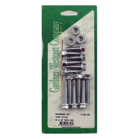 Harley Rocker Box Bolt Covers - Complete Sets for Easy Installation ...