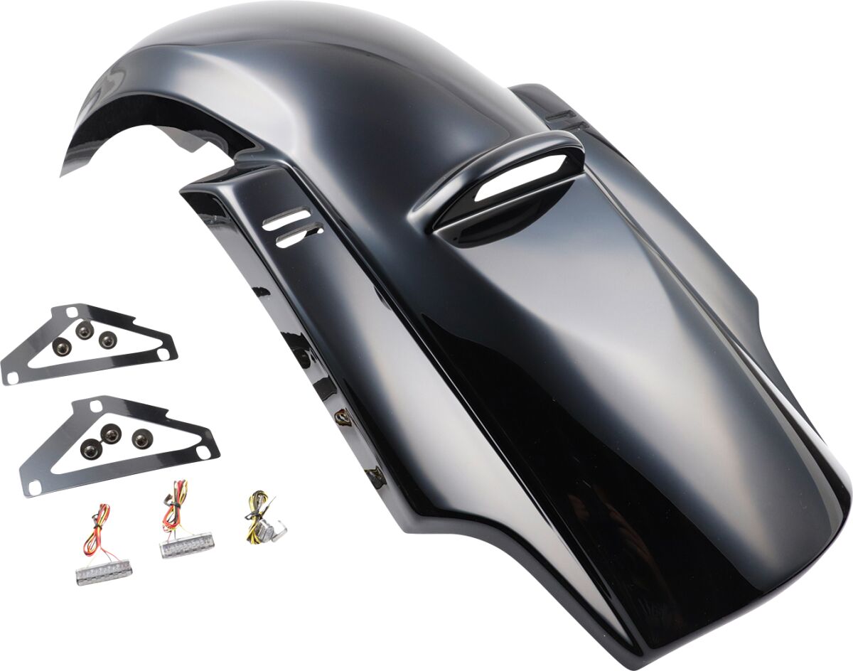 Cult Werk Rear Fender Cover Kit V1 In Gloss Black or Matt Black Finish ...