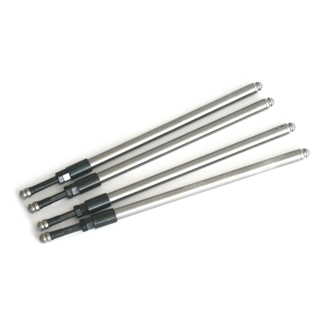 S&S Adjustable Chrome Moly Pushrod Set For 1953-1965 Panhead Models (93 ...