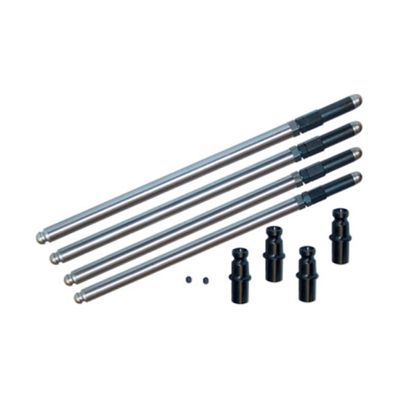 S&S Solid Chrome Moly Pushrod Kit +.188, 5.530 Inch Cylinder Length ...