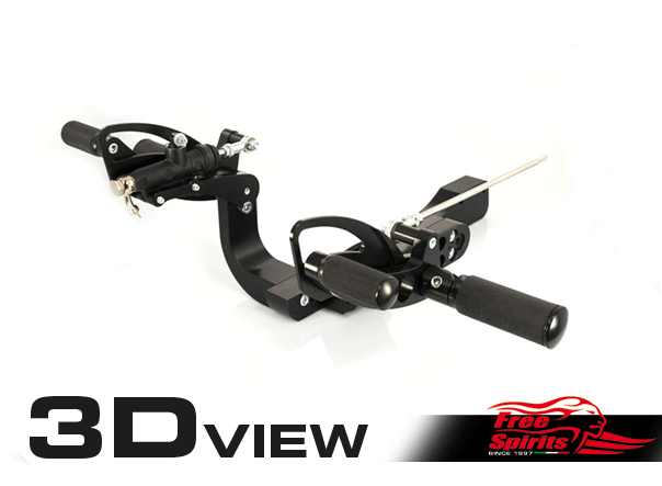 Free Spirits Triumph Bobber Forward Control Kit In Black (306106) | ARH ...