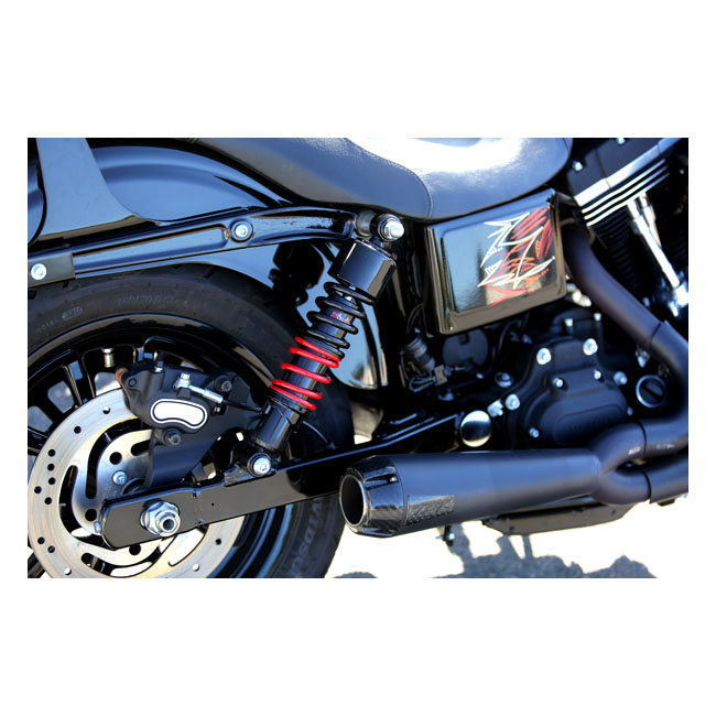 Burly Brand 13.5 Inch Stiletto Shocks For Harley Davidson 1991-2017 ...