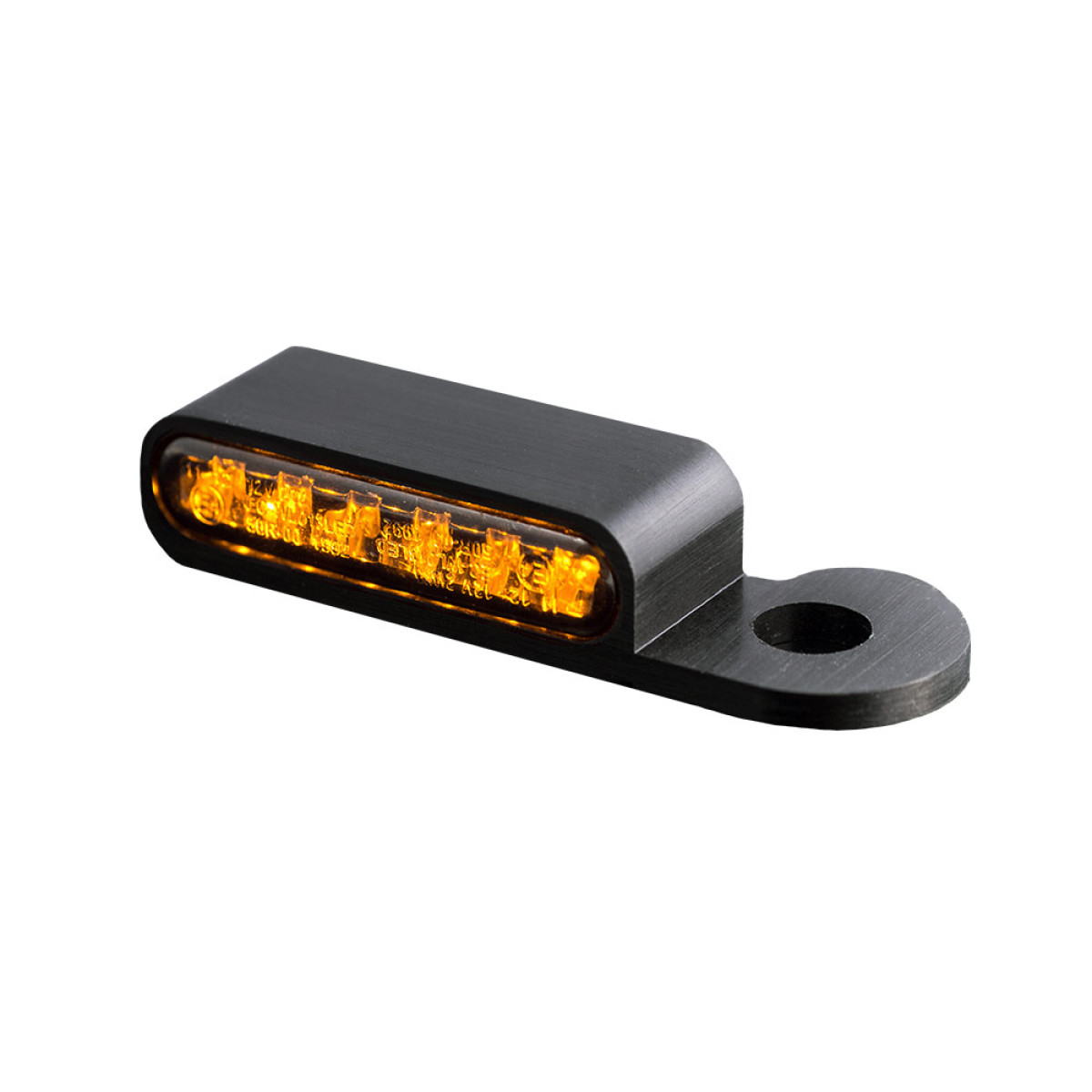 Heinz Bikes LED Handlebar Turn Signals in Aluminium/Black Finish For ...