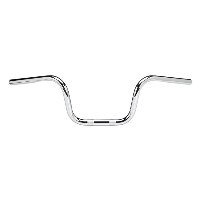 Biltwell Chumps 1 Inch Smooth Handlebars in Chrome Finish For Universal ...