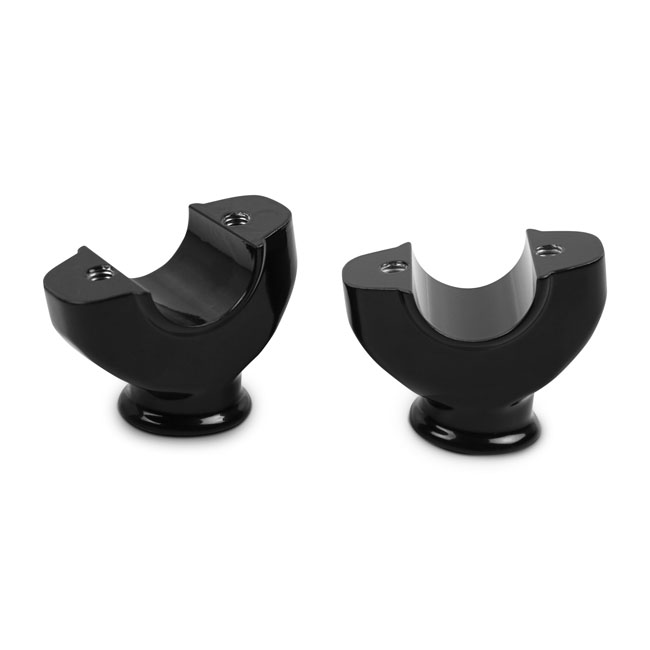 Kodlin M8 Breakout Lower TUV Approved Risers In Black Finish For Harley ...