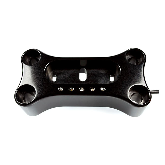 Motogadget MSM Metric Handlebar Top Clamp in Black Finish For 22mm ...