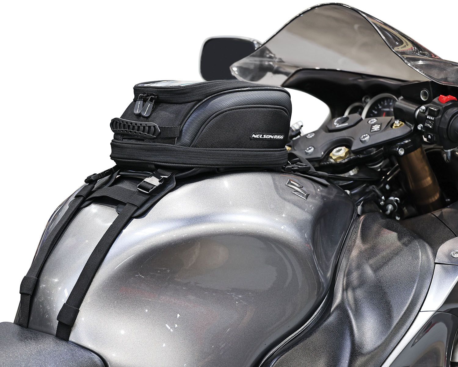 Nelson Rigg Commuter Lite Tank Bag (CL-1100-R) | ARH Custom USA