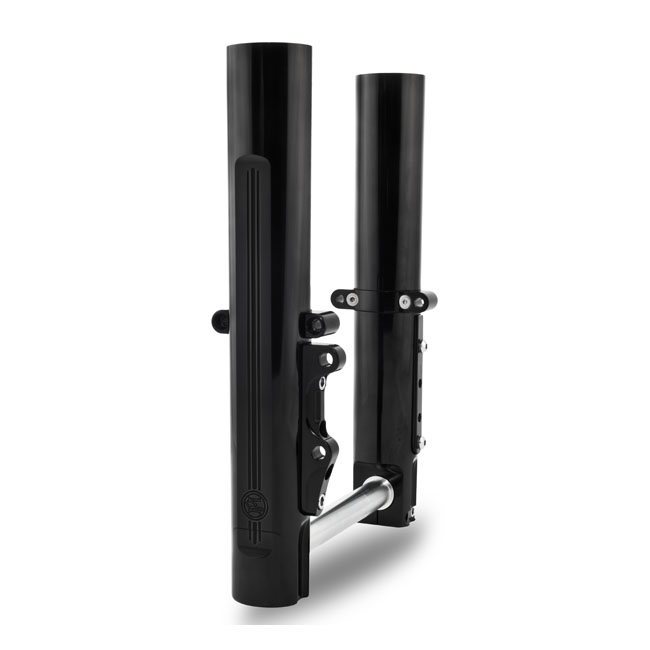 Performance Machine Lower Leg Assembly, Single Disc in Black Finish For ...
