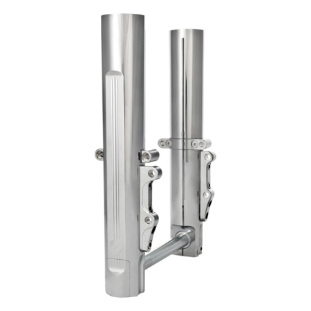 Performance Machine Lower Leg Assembly, Single Disc in Chrome Finish ...