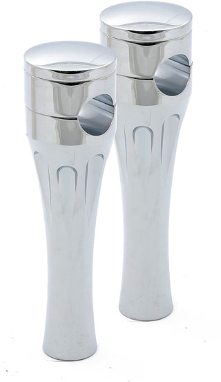 Doss Talon Chrome Riser Kit For 1 Inch Handlebars & 6 Inch Rise ...