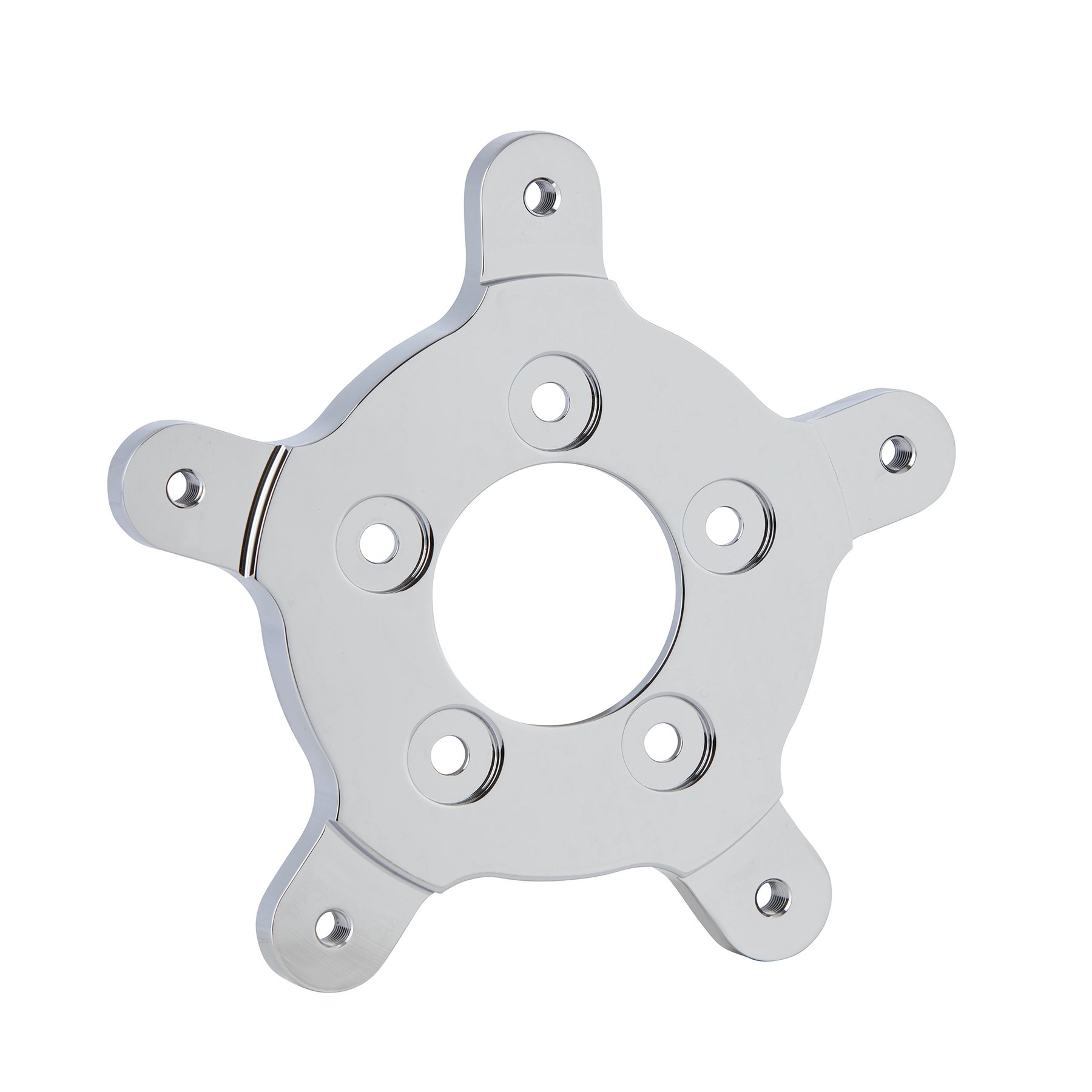 Arlen Ness Universal Brake Rotor Adapter Kit In Chrome Finish For ...